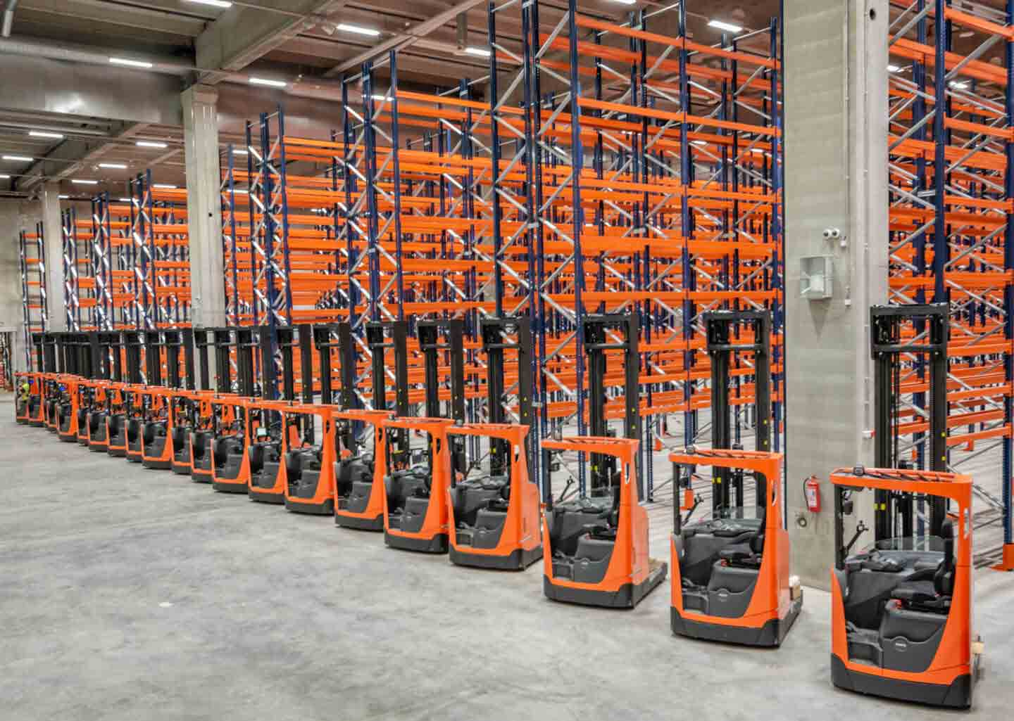 Tipos de almacén según el grado de logística